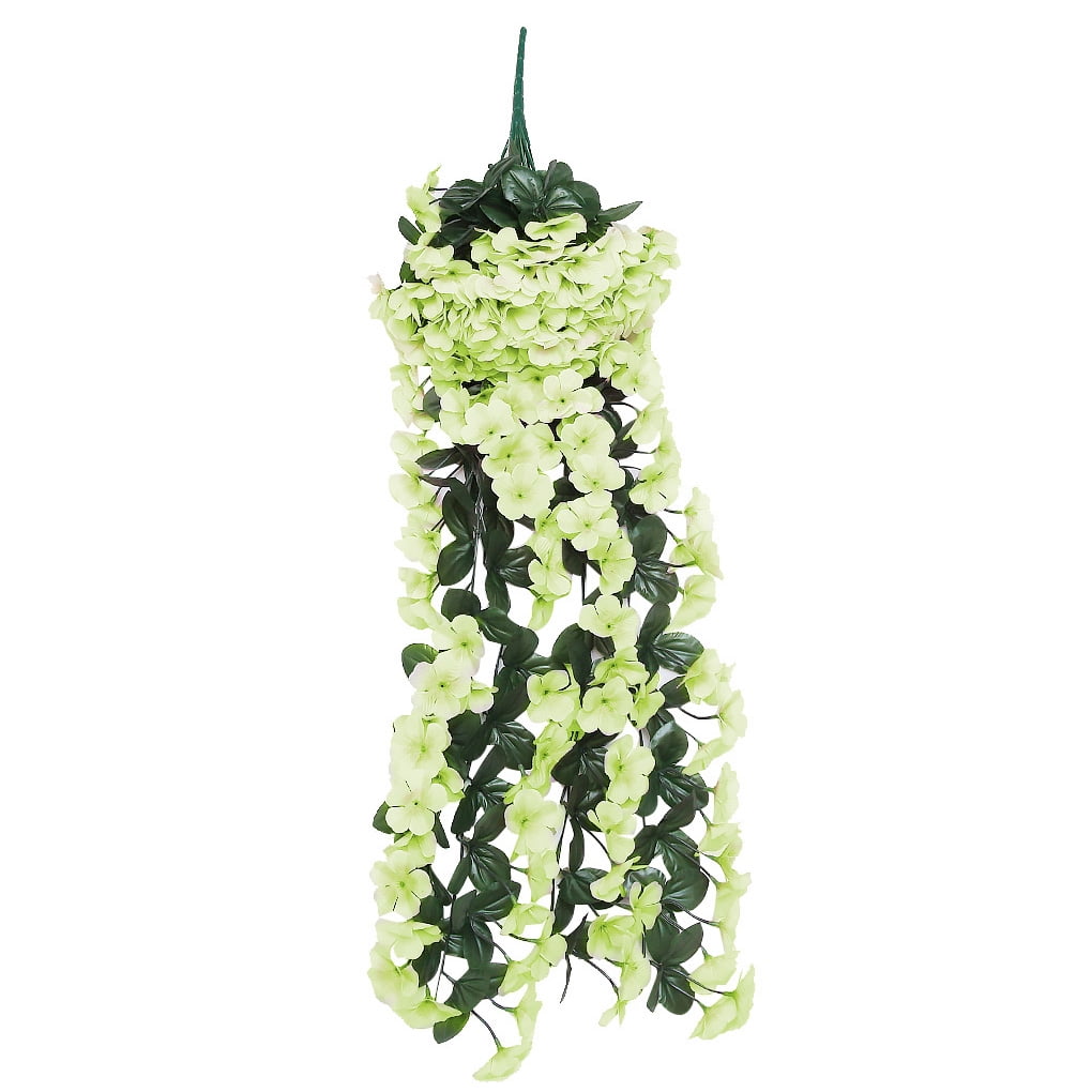 Artificial Flower Vine Wall Mounted Hanging Floral Decor Artificial ...