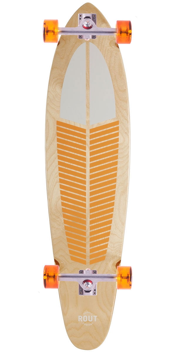 Rout Plume Kicktail Longboard Complete - Walmart.com