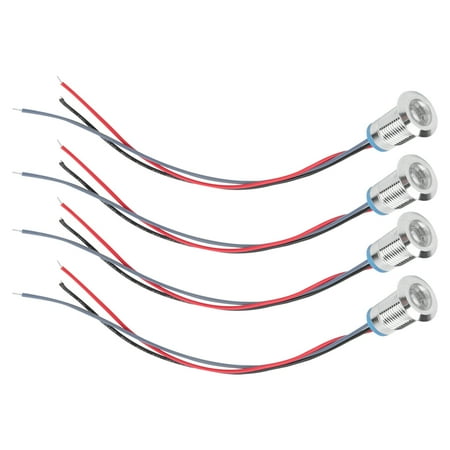 Pre-wired Round Leds Dual Color Led Waterproof Round Leds Led Indicator ...