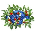Clearance Under $25 Artificial Funeral Flower Arrangement Waterproof ...