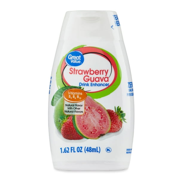 Great Value Strawberry Guava Drink Enhancer, 1.62 fl oz - Walmart.com
