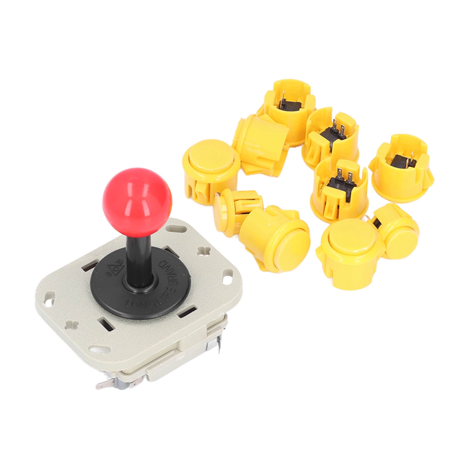 Botones de arcade, botones mecánicos de joystick de arcade, kits de ...