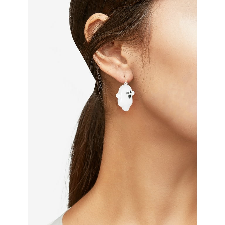 Way to Celebrate Halloween Light Up Ghost Earring 1 Pair Female