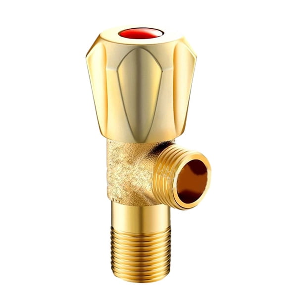 Lefu Stainless Steel Angle Valve Triangular Water Stop Valve All Copper ...