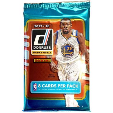 2017-18 NBA Hoops Baseketball Trading Card Blaster Box - Walmart.com