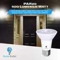 YJYASX-10 Pack PAR20 Outdoor LED Flood Light Bulb 8W 75 Watt Equivalent ...