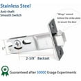 Pocket Door Lock with Key, Contemporary Entrance Sliding Barn Door Lock ...