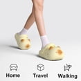 Cat Paw Slippers, 3D Ears & Tail, Thick EVA Cloud Cushion Sole ...