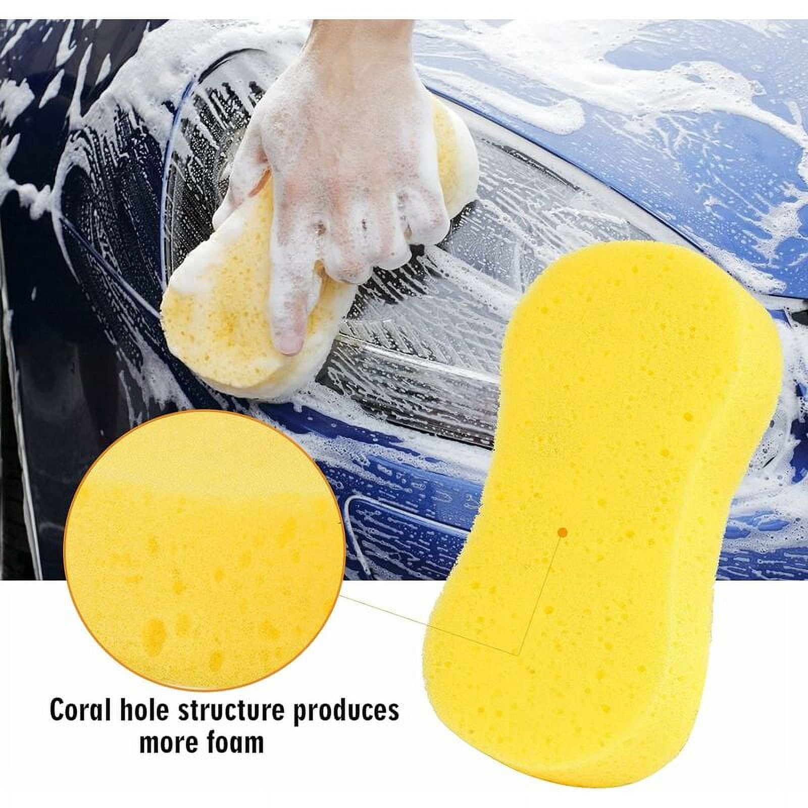 Esponja de lavado de autos, esponja de lavado de autos duradera y súper ...