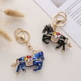 2026 Chinese Zodiacal Horse Keychain Bedazzled Rhinestones Artistic ...