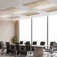 1 Pack Brown Planks Fluorescent Light Covers for Ceiling Lights ...