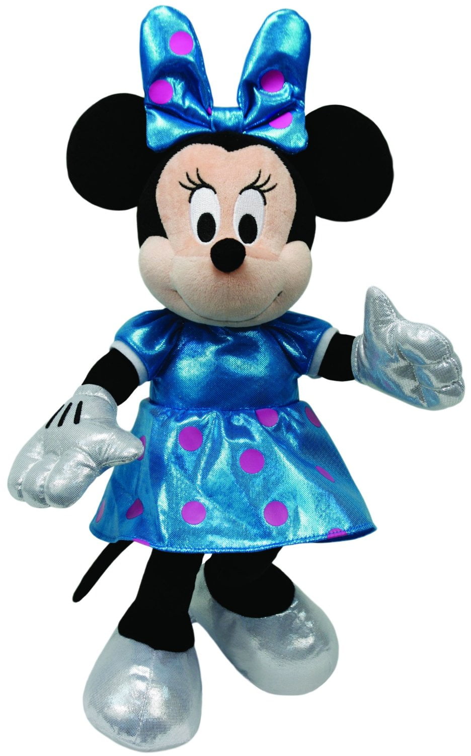 Ty Beanie Babies Minnie Teal Sparkle Plush - Walmart.com