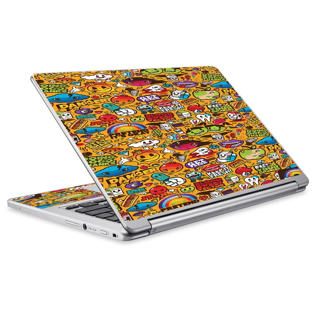 Skin Decal For Acer Chromebook R13 Laptop Vinyl Wrap / Comic Sticker ...