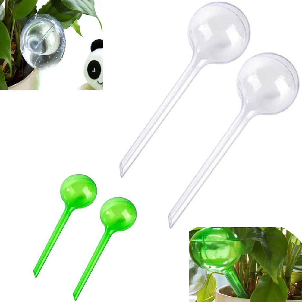 4 Pcs Automatic Plant Watering Globes Bulbs Ball Vacation Houseplant ...