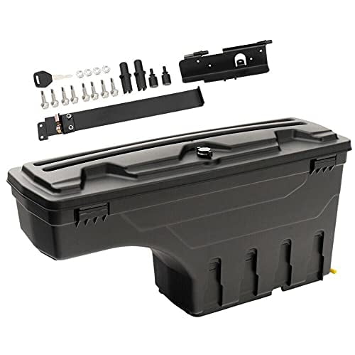 Buy PIT66 Lockable Truck Bed Storage ToolBox, Compatible With 07-20 ...