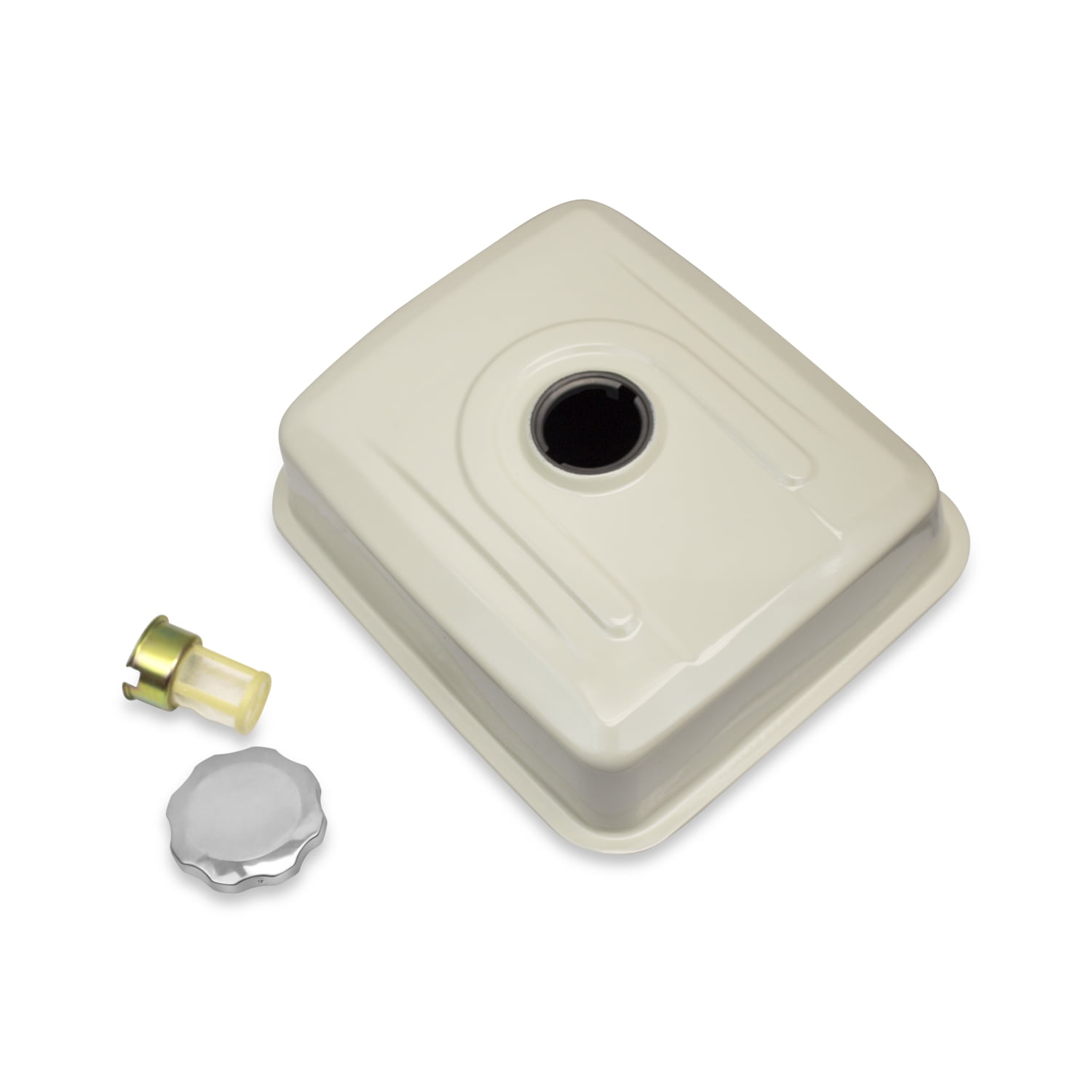 Gas Fuel Tank Compatible on Honda GX340 11HP GX390 13HP Chrome Gas Cap ...