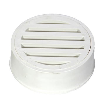 Proflo Pfsbstr 3" X 3" Polypropylene Shower Grate - White - Walmart.com