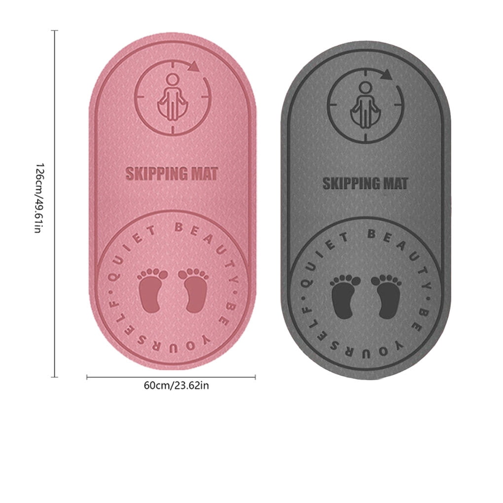 Yoga Mat Shock Absorption Exercise Anti-skid rope skipping; yoga ...