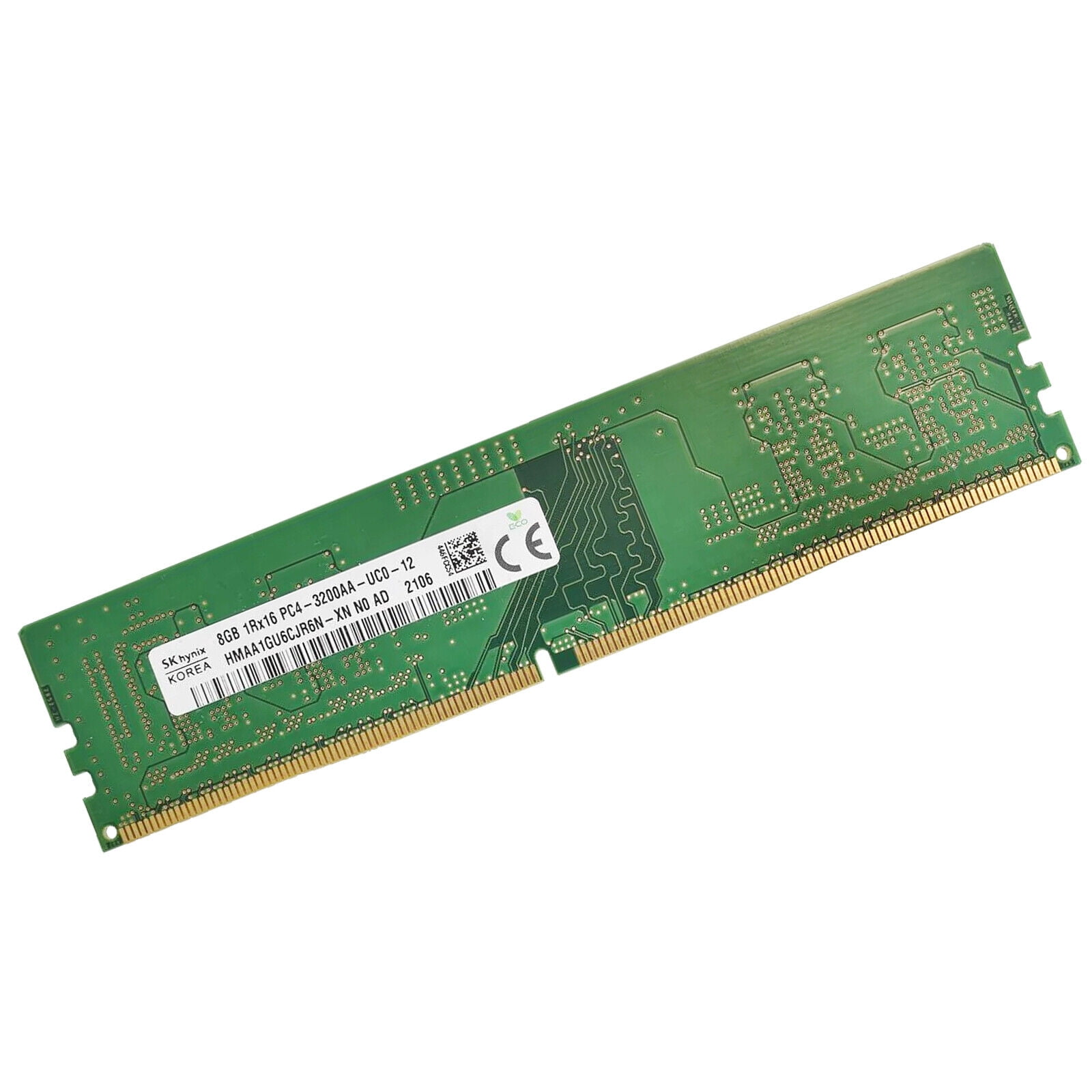 SK Hynix 8GB 1Rx16 DDR4 PC4-3200AA HMAA1GU6CJR6N-XN DIMM Desktop RAM ...
