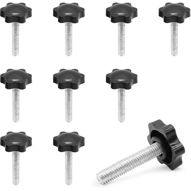 10 Pieces Star Knob Screw M8 Thread Clamp - Walmart.ca
