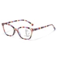 Fashion Stripe Frame Blue Light Glasses, Anti-Eye Strain Gaming Eyewear ...