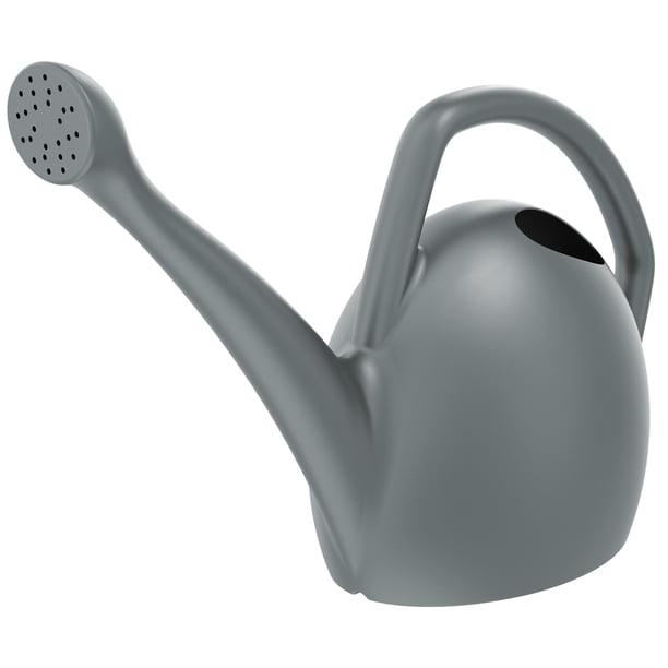 Bloem Rhino Watering Can: 2 Gallon Capacity - Charcoal - 100% Recycled ...