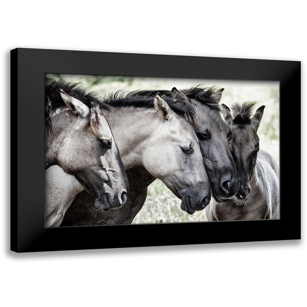 Van Den, Jaap 24x17 Black Modern Framed Museum Art Print Titled - Four ...