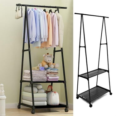 MABOTO Triangle Coat Rack - Steel Tube, Removable, Large Capacity ...