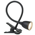 22 in. Black Olivia LED Flexible Clamp Lamp - Walmart.com