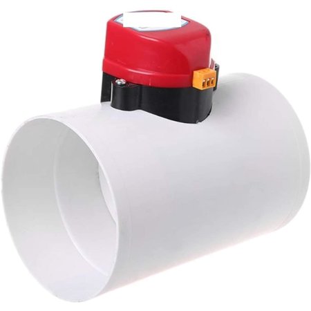 Light 220V Plastic Valve 110mm Air Volume Control Valves for ...