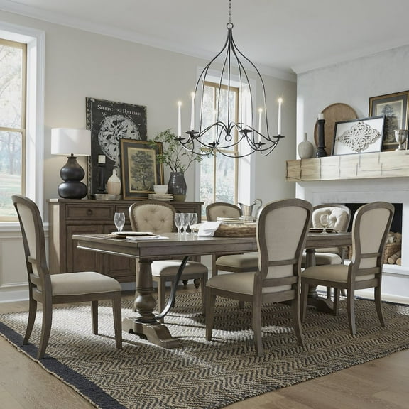 Liberty Furniture Industies, INC River Place River Place 9 Piece ...