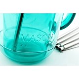 4 Pack Cocostraw for Aladdin Mason Jar 32 oz Tumbler PerfectFIT 18/8 ...