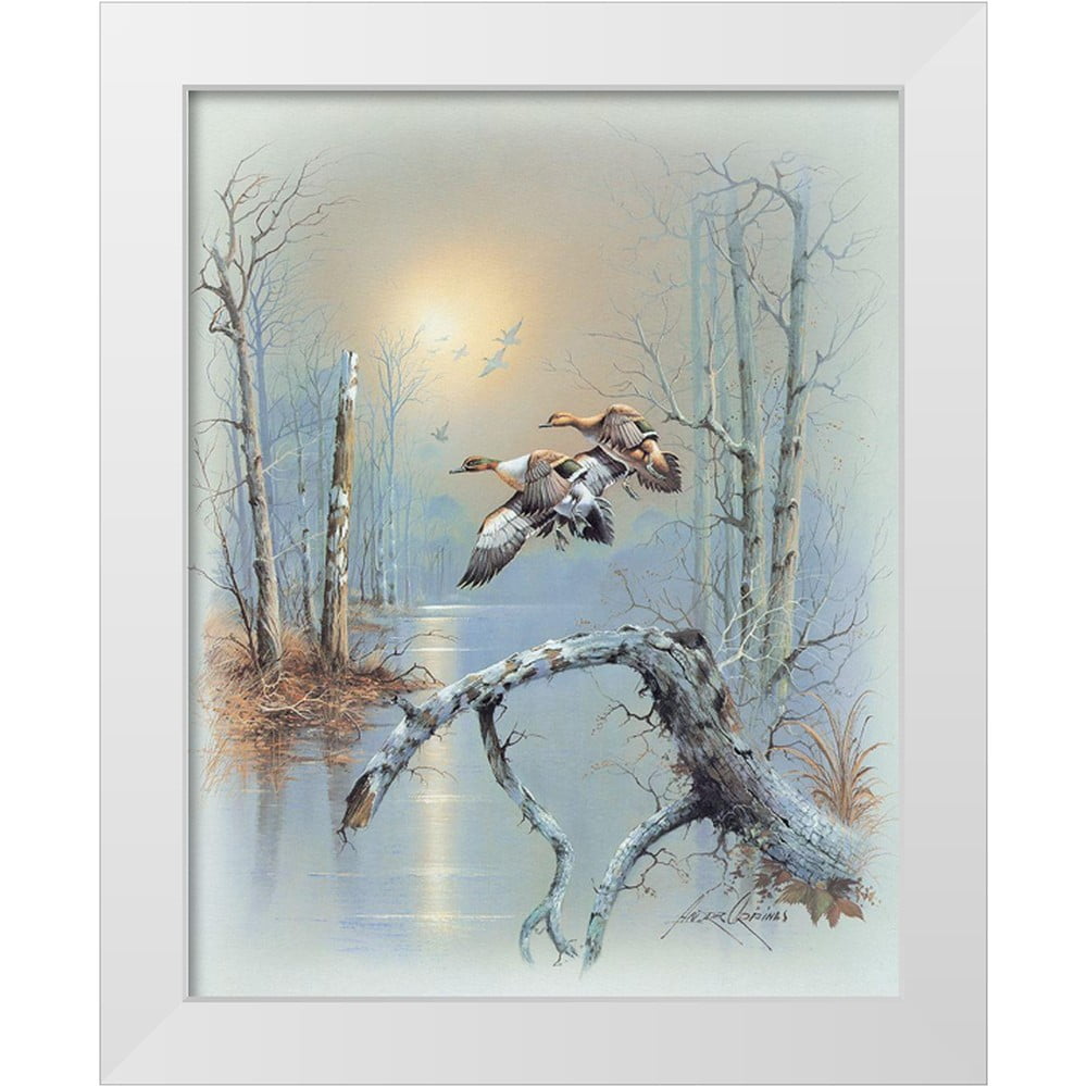 Orpinas, Andres 12x14 White Modern Wood Framed Museum Art Print Titled ...