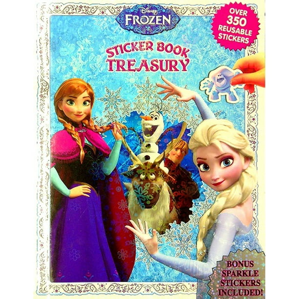 Disney Frozen Sticker Book Treasury - Walmart.com