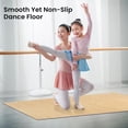 5mm Extra-Thick Marley Dance Floor, Dance Floor Mat, Non-Slip Shock ...
