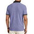 Boyscolos Men's Waffle Knit Moisture Wicking Short Sleeve Polo Shirts ...