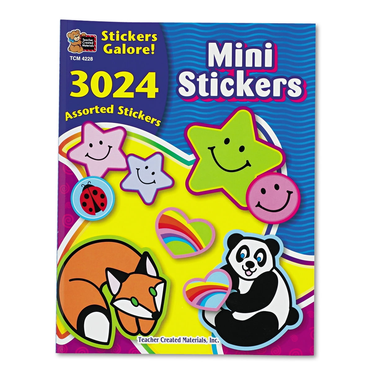 Teacher Created Resources Sticker Book, Mini Size, 3,024/Pack - Walmart.com