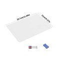 1/3/6 Pcs Small Whiteboards Message Board with Eraser Markers Double ...