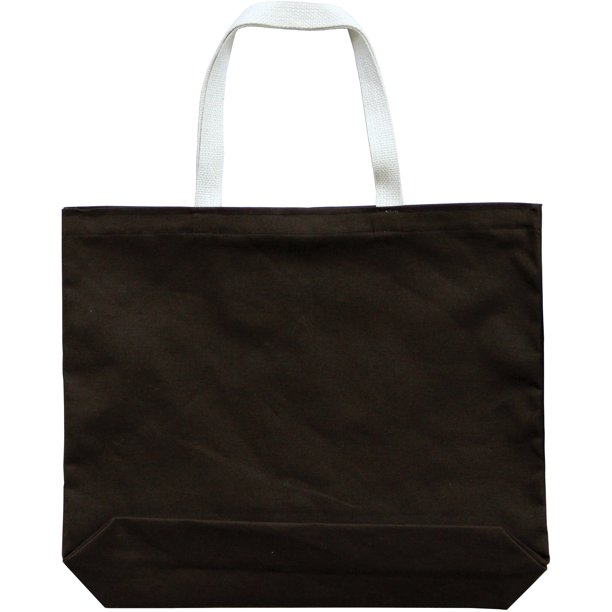 Large Tote 18"X16"X3"-Brown - Walmart.com