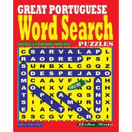 GREAT PORTUGUESE Word Search Puzzles. Vol. 3 [Portuguese] | Walmart Canada