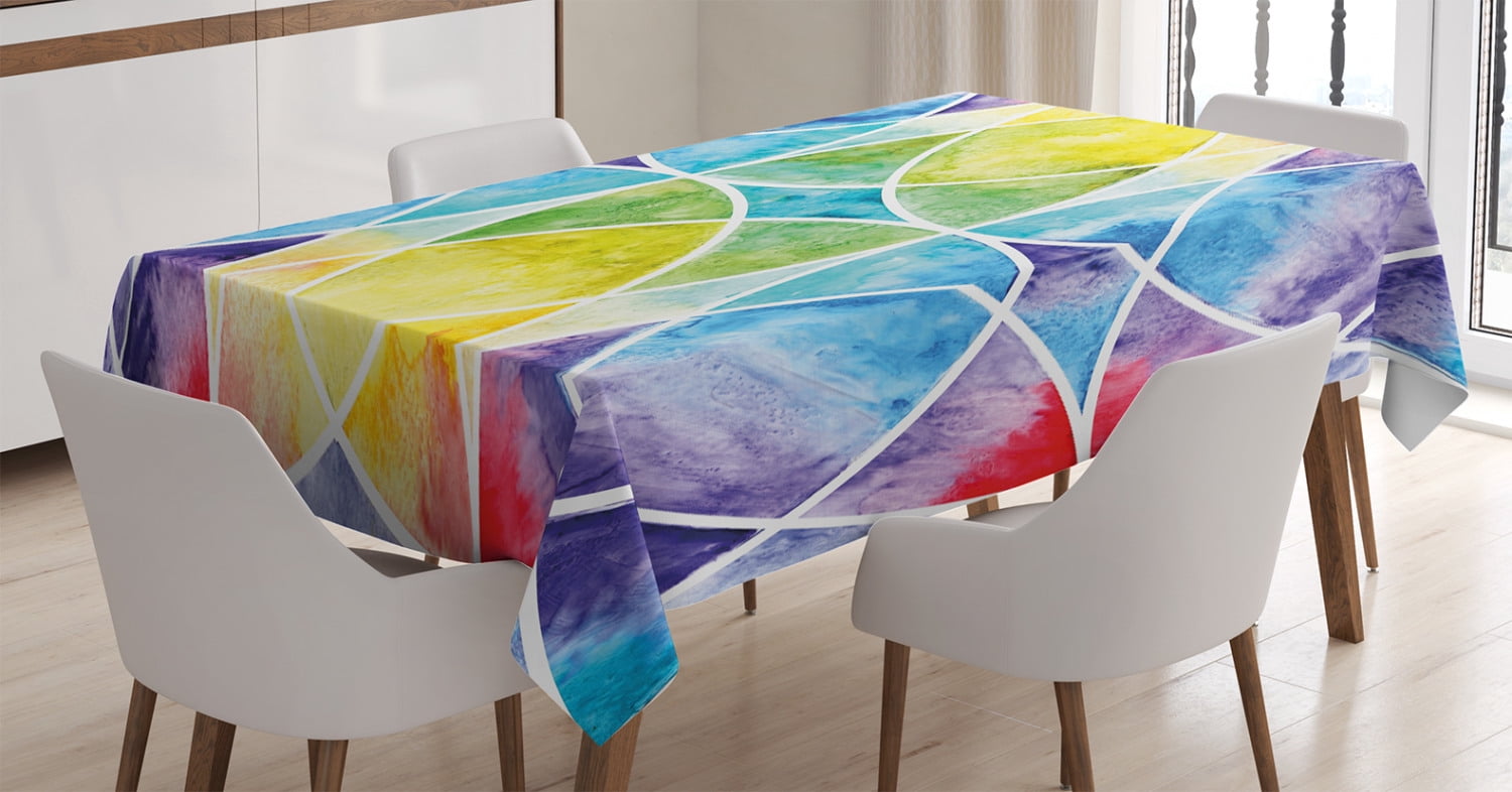 Sacred Geometrty Decor Tablecloth, Design of Egyptian Surrounding ...