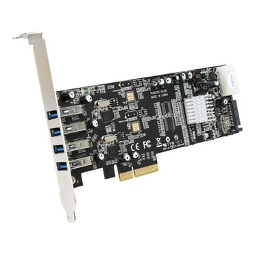 StarTech 2-Port PCI SuperSpeed USB 3.0 Adapter Card with SATA Power ...