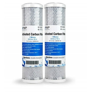 2 Pack Genuine Hydro Guard CB6 Carbon Block Water Filter For MP Systems ...
