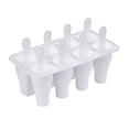 Hariumiu Kitchen Ice Cream Tray Foldable Duplex Shapes with Ice-cream ...