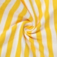 HILEELANG Little Girls Sleeveless Crew Neck Yellow Strip Dress Easter ...