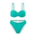FEIFLY Women High Waisted Swimsuits Bikini Tummy Control Push Up ...