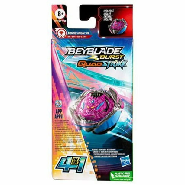 Paquete individual Beyblade Burst QuadStrike para Xiphoid Knight H8 ...