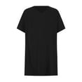 Pntutb Womens Plus Size 2 Piece Outfits Short Sleeve V Neck Tops