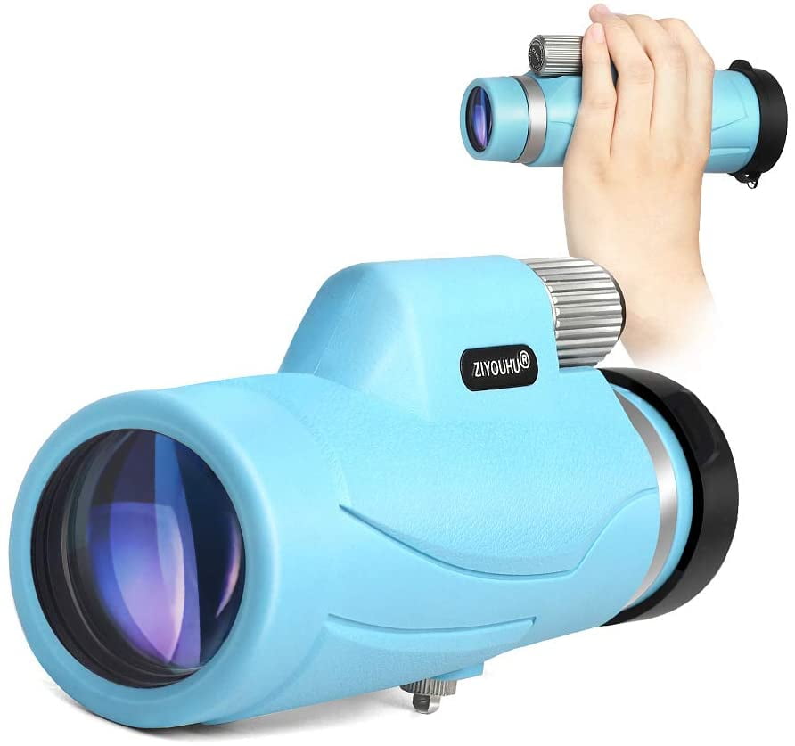 Monocular Telescope, High Power 10X42 Waterproof Monocular with Single ...