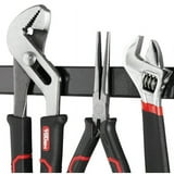 Hyper Tough Magnetic Tool Holder Wall Mounted Storage Black, 17-inch ...